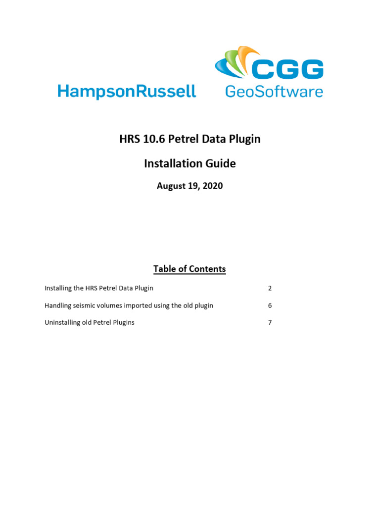 Petrel Plugin Installation | PDF | Computer File | Utility Software