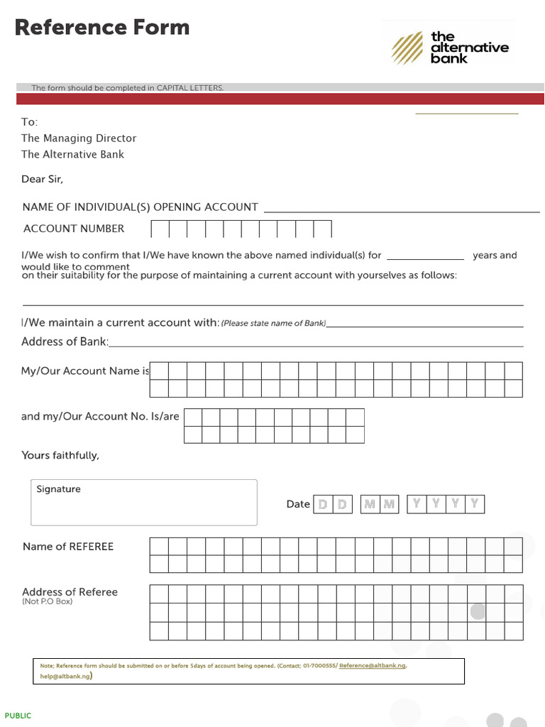 Reference Form Nib.d6aeac28fb795da6c299 | PDF