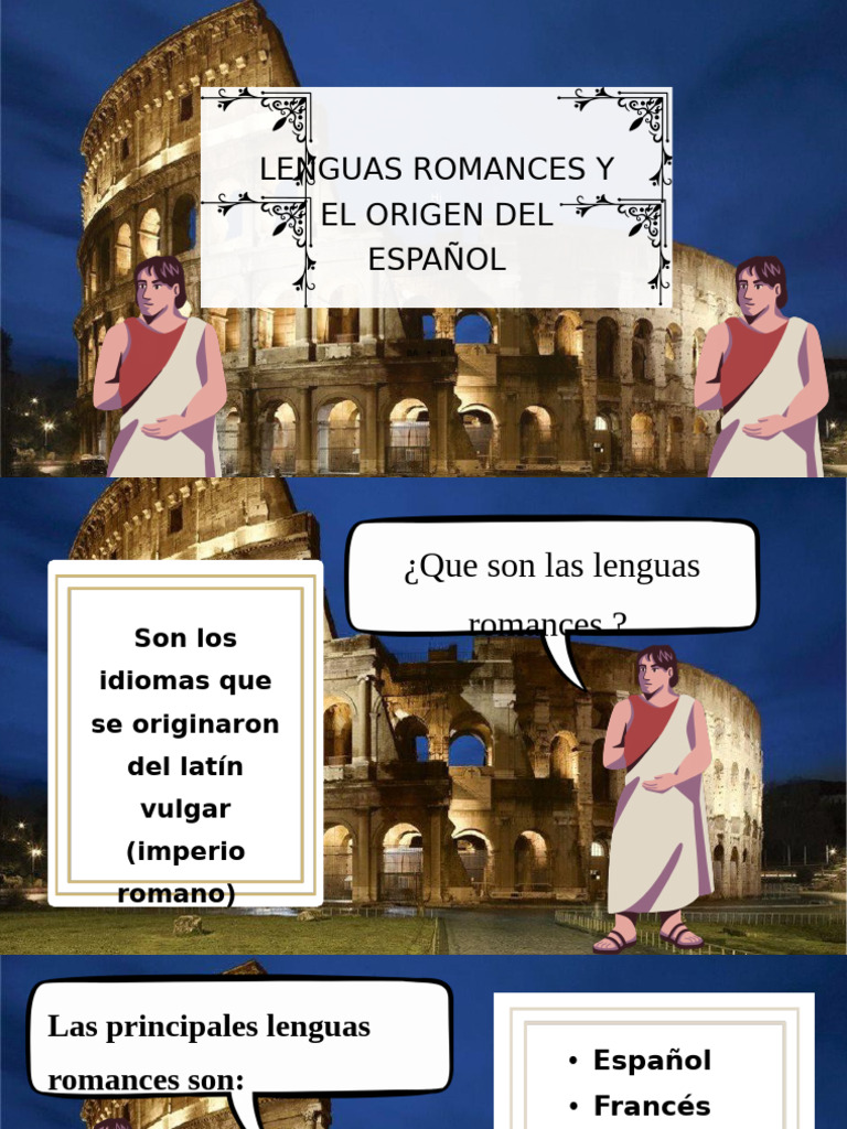 Lenguas Romances3-1 | PDF