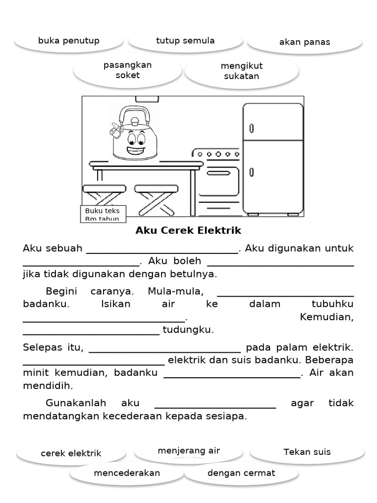 Aku Cerek Elektirk Tahun 1 | PDF