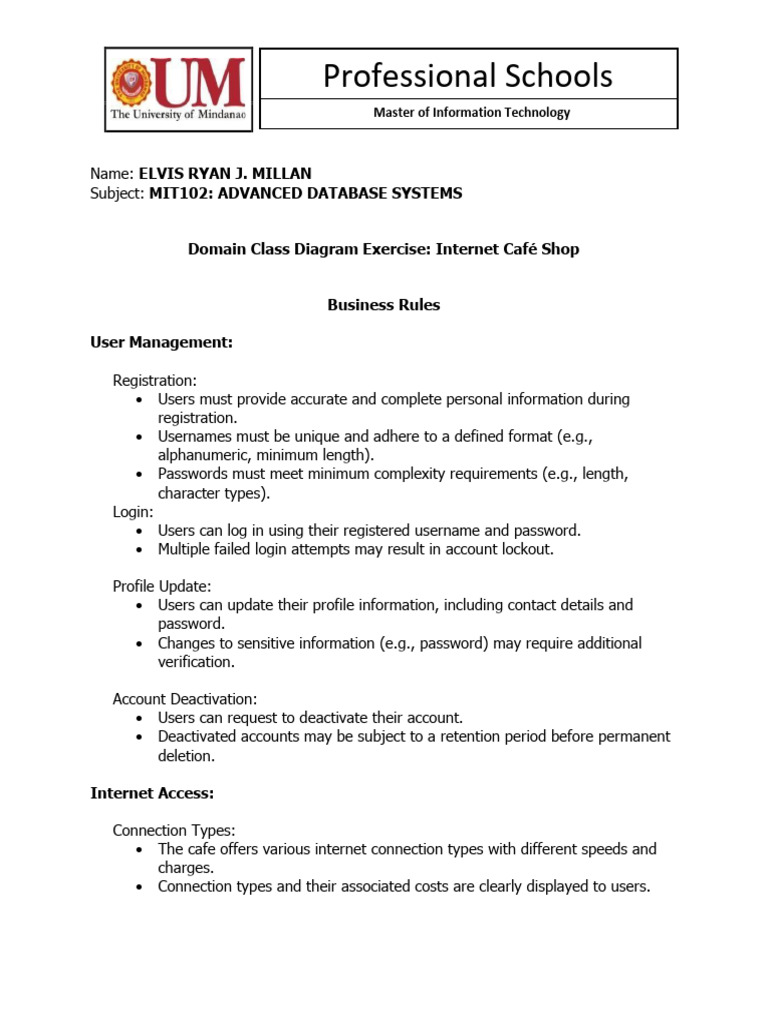 UM MIT ADS Millan Assignment1 | PDF | Password | User (Computing)