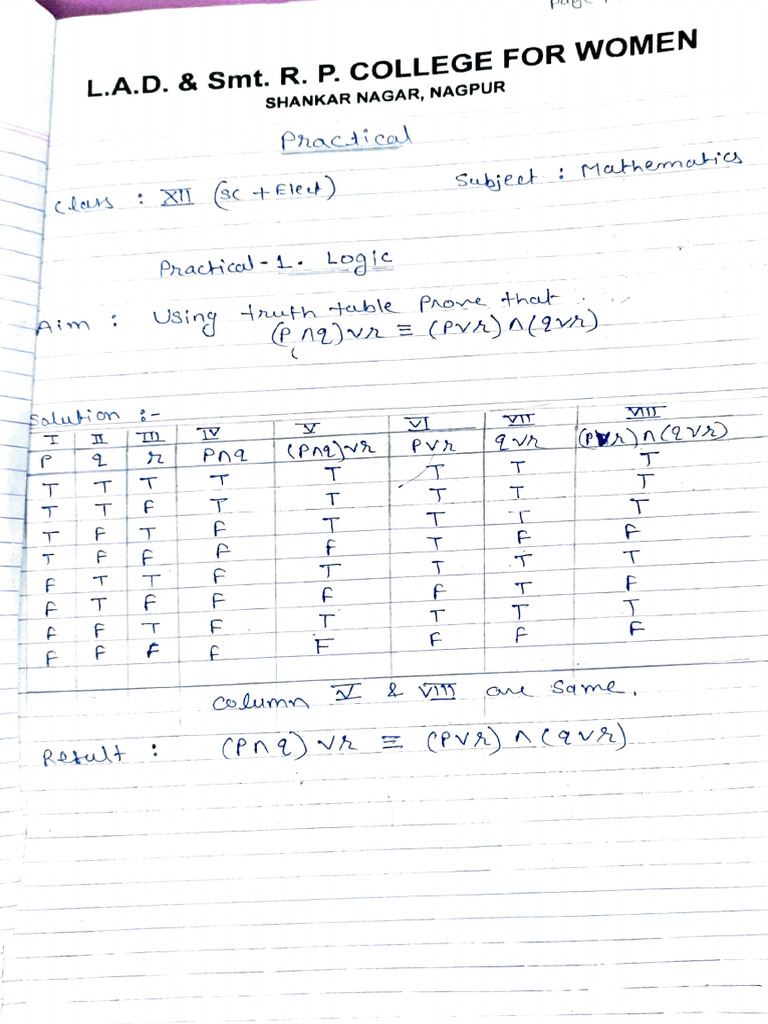 XII Practical (Maths) | PDF