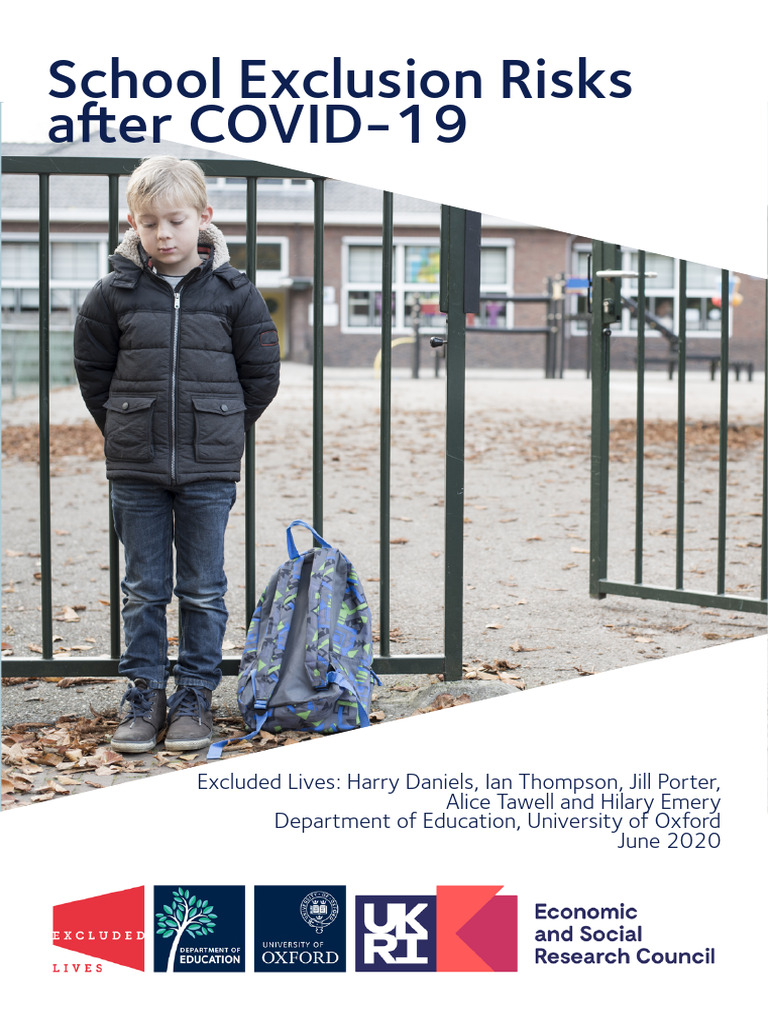 Daniels Et Al. 2020 School Exclusion Risks After COVID 19 | PDF ...