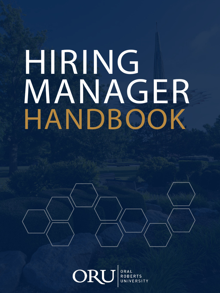 Hiring Manager Handbook | PDF | Recruitment | Business