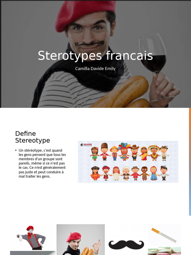 Stereotypes Francais | PDF