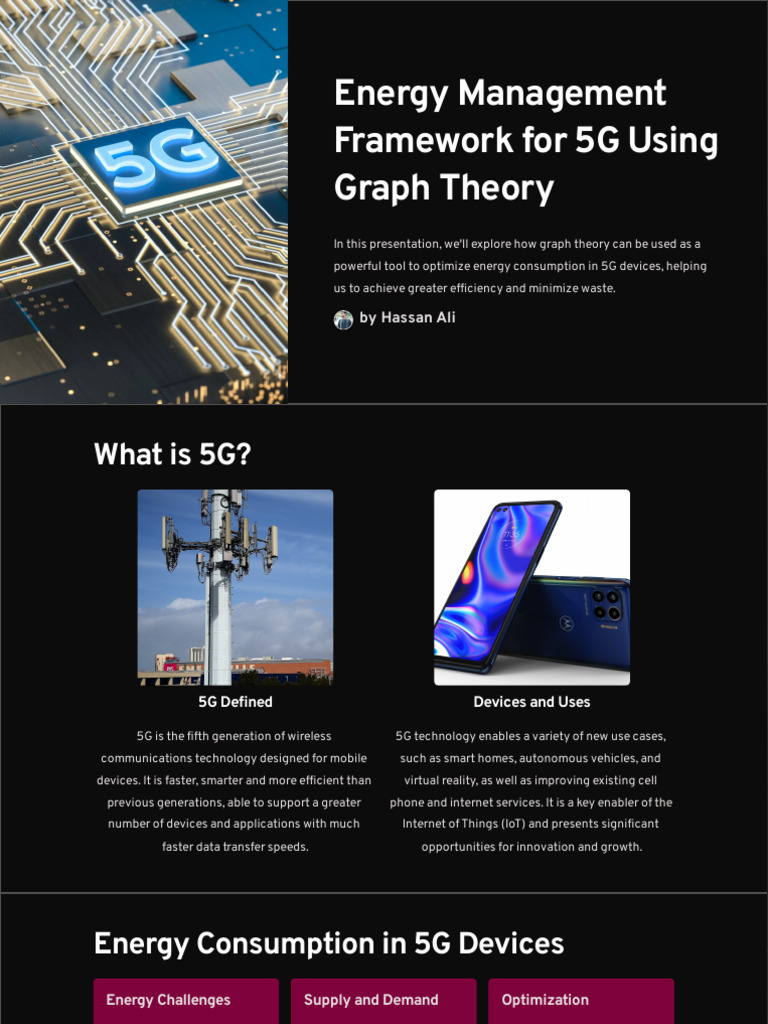 Energy Management Framework For 5g Using Graph Theory 1 Pdf