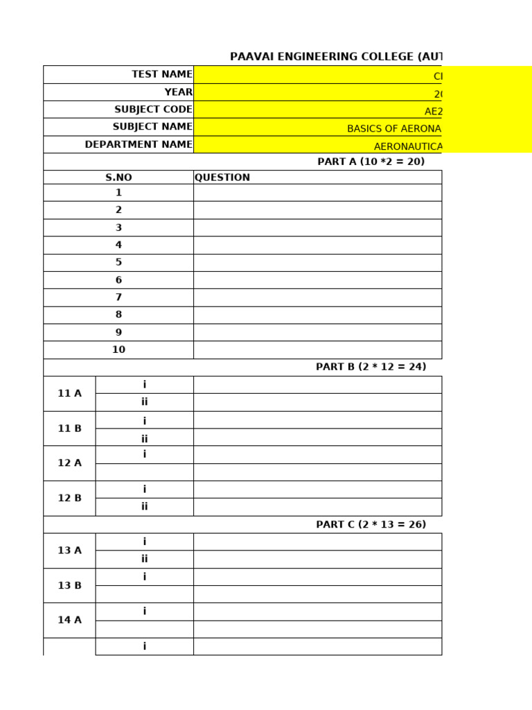 CIA TEMPLATE -2 | PDF