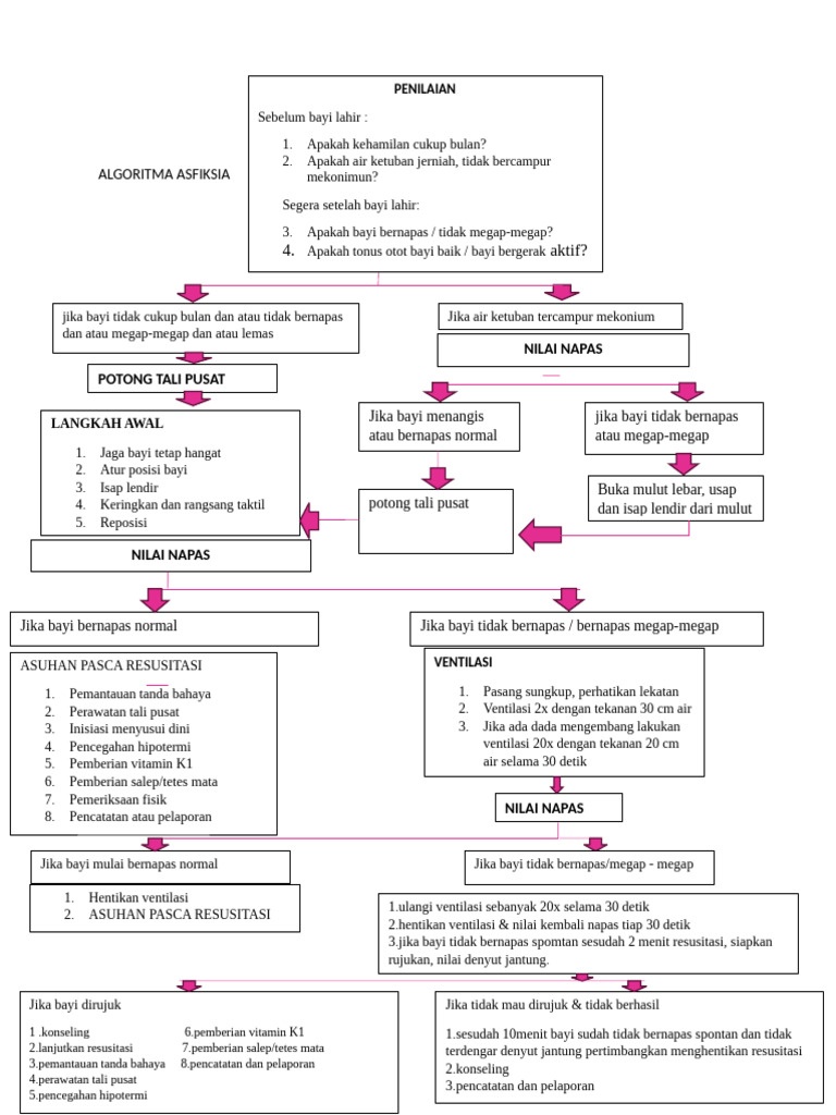 ALGORITMA ASFIKSIA | PDF