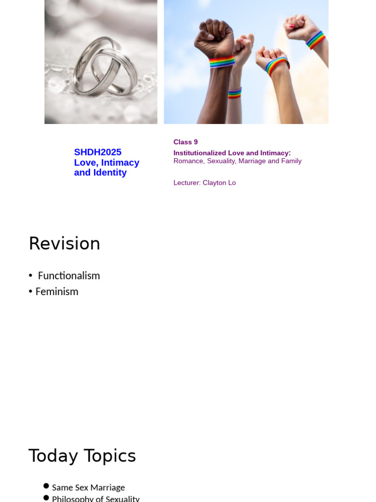 L9 Marriage | PDF | Civil Union | Marriage