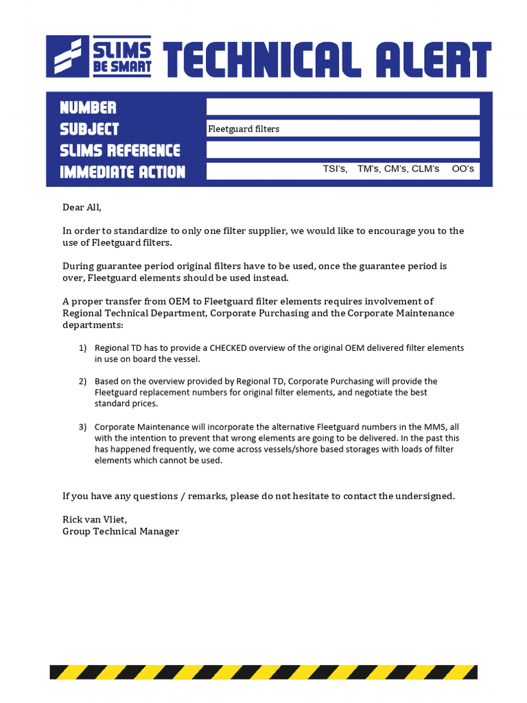 Technical Alert 043T-2017 | PDF