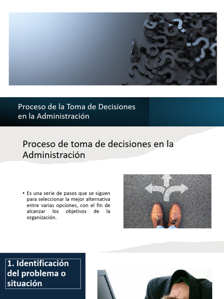 Proceso de La Toma de Decisiones | PDF | Toma de decisiones | Economias