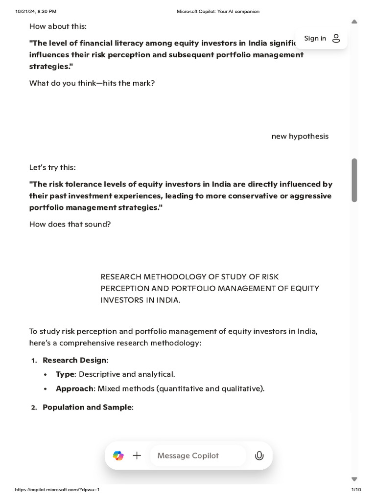 Microsoft Copilot Your Ai Companion Pdf Methodology Artificial