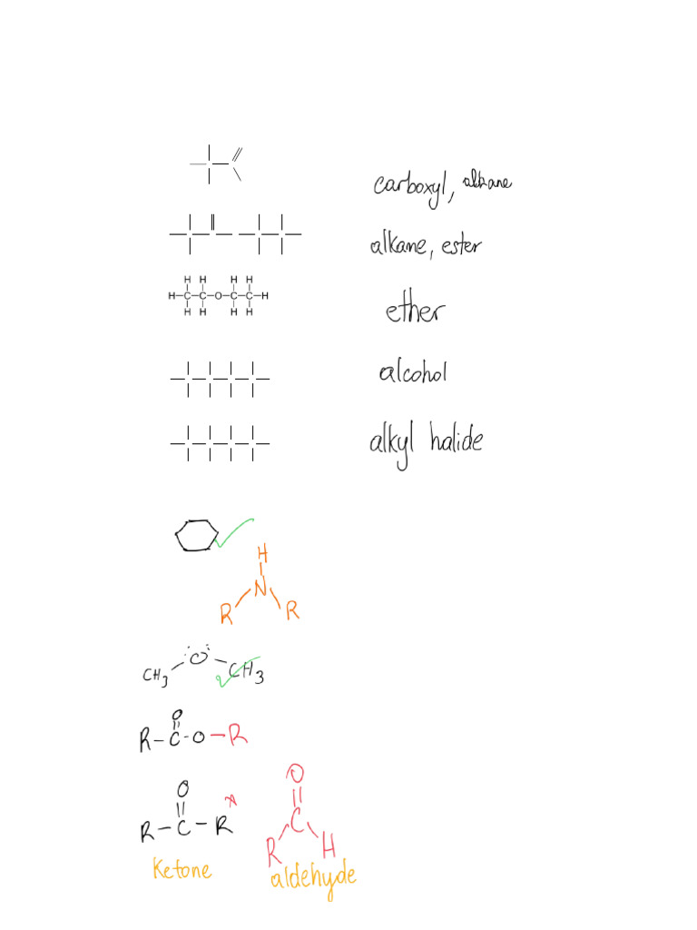 Functional_Groups_and_Structure_Drawing_WS | PDF
