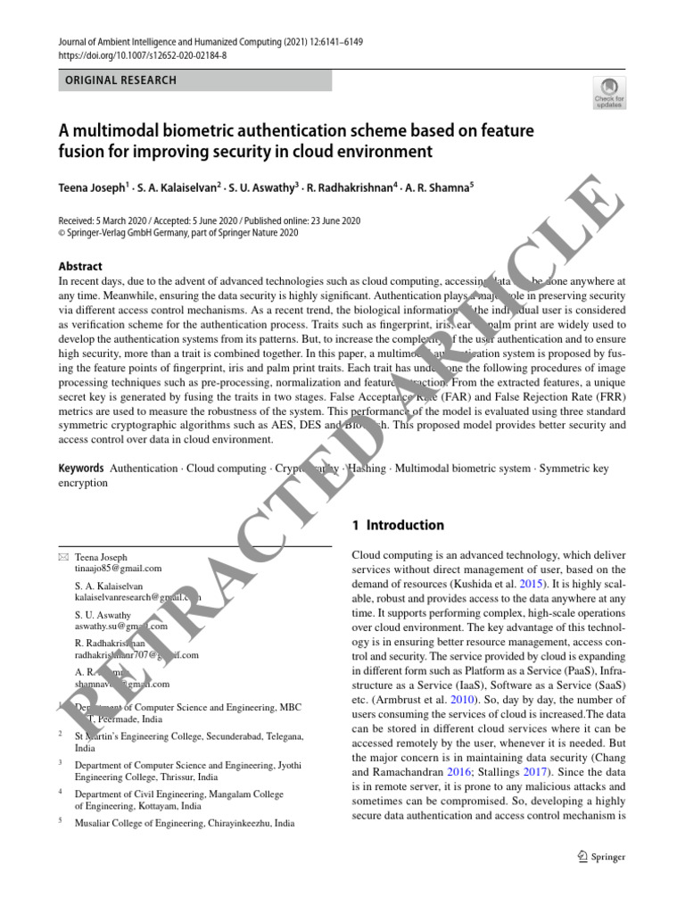 multi model authentication | PDF | Key (Cryptography) | Cryptography