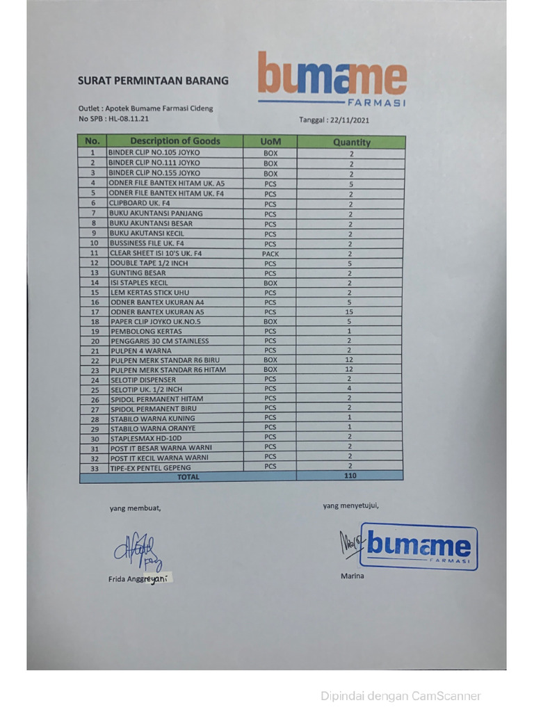 SPB-Bumame Farmasi | PDF