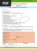 Class 9 Practical | PDF | Spreadsheet | Computing