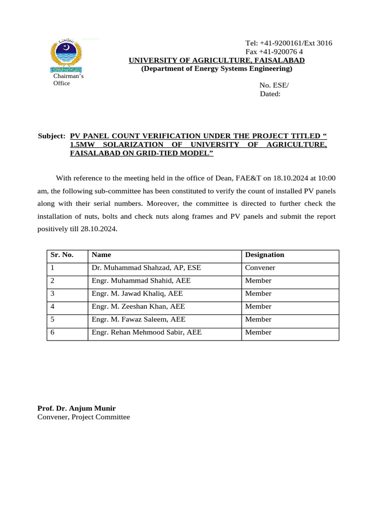 PV Panel Count | PDF