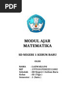 Modul Ajar Matematika - Nilai Tempat Bilangan - Fase B - Kelas 3 | PDF | Kajian Bahasa Asing