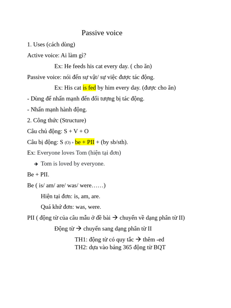 Passive Voice | PDF | Earth Sciences