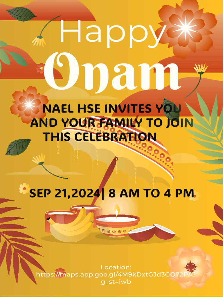 Happy Onam 2024 | PDF