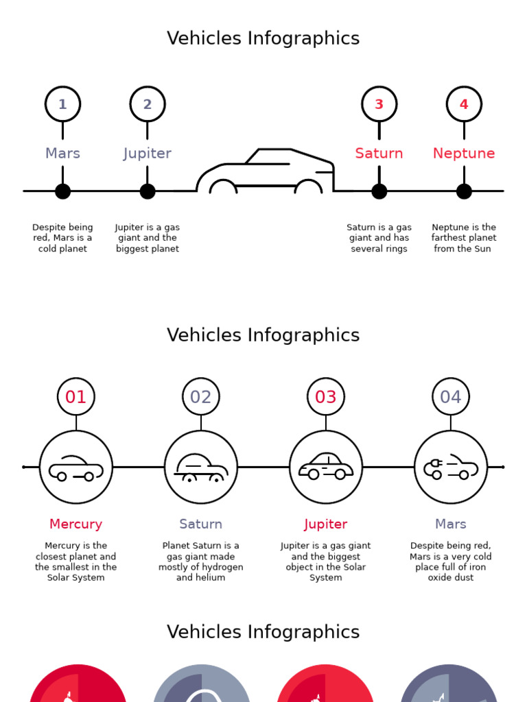 Vehicles Infographics by Slidesgo | PDF | Planets | Planets In Astrology