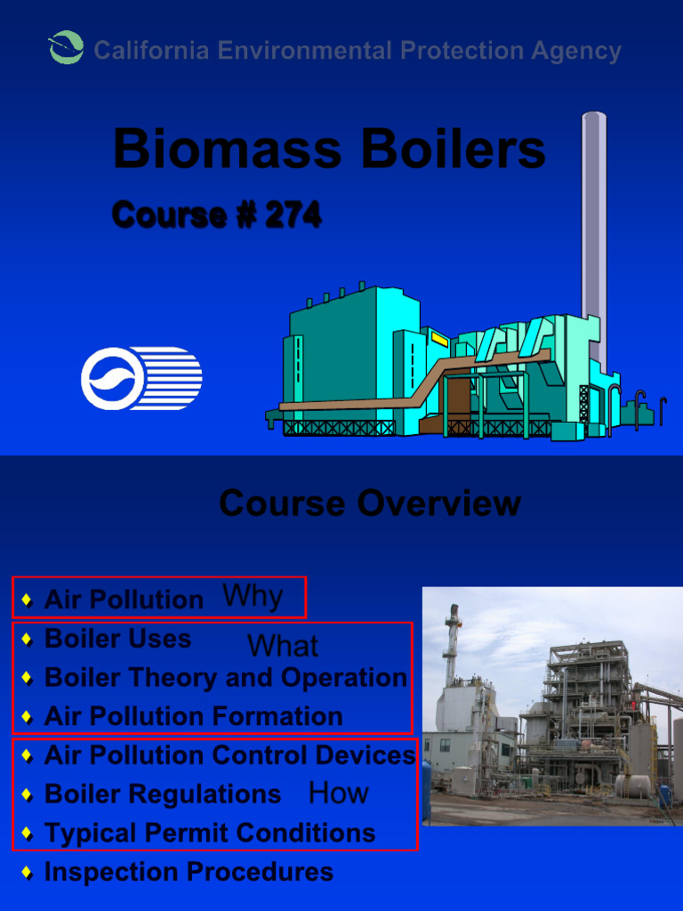 Biomass Boiler Course USEPA | PDF | Boiler | Steam