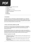 Soymilk Production Techniques Overview | PDF | Soy Milk | Soybean