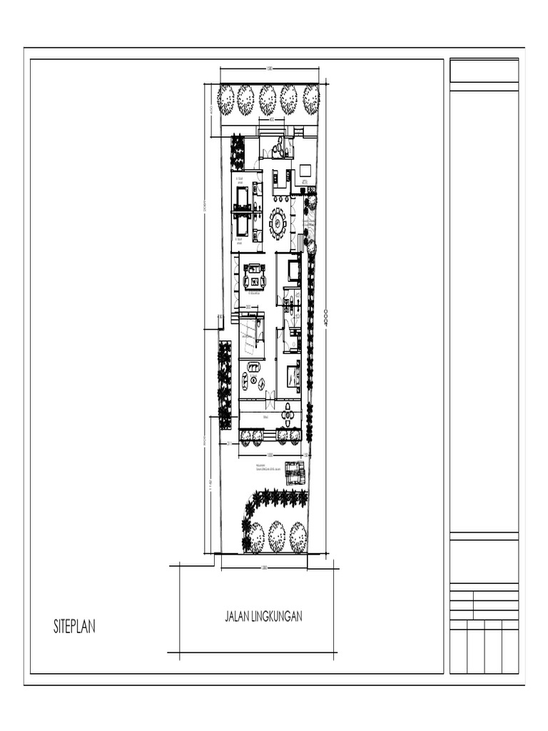 RUMAH TEH LIVA SITEPLAN-Model | PDF