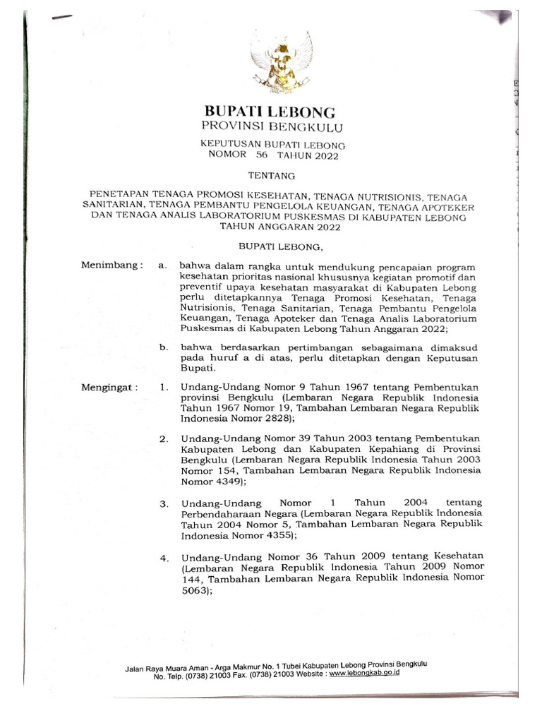 SK TKK Bok Tahun 2022 | PDF