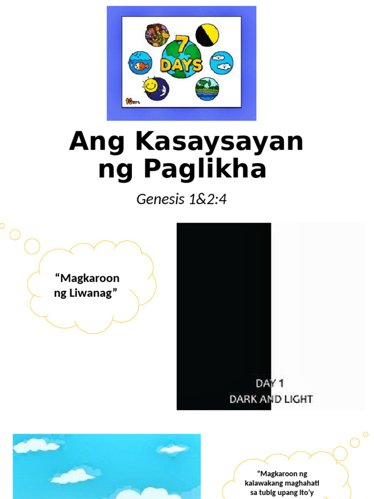 Creation Slides | PDF
