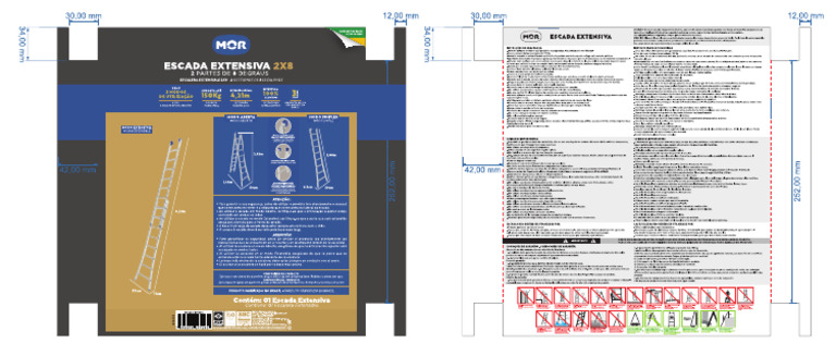 Escada Extensiva 2x8 Curvas Compressed | PDF
