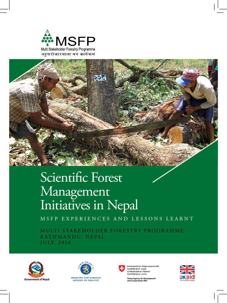 Scientific Forest Management in Nepal | PDF | Forestry | Sustainability