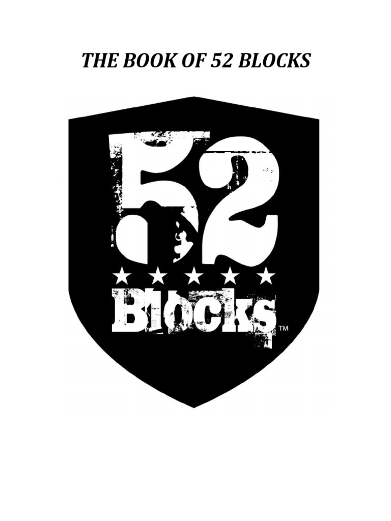 The Book of 52 Blocks | PDF