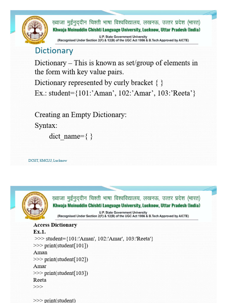 Understanding Python Dictionaries | PDF