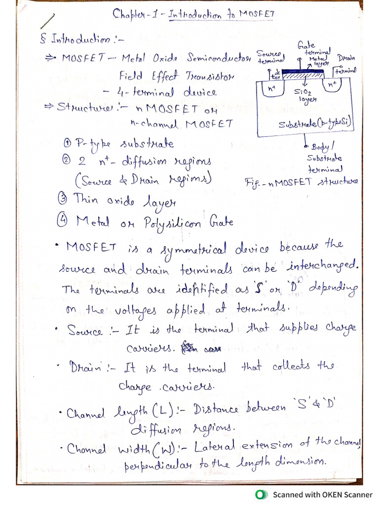 DCVD Transistor Theory | PDF
