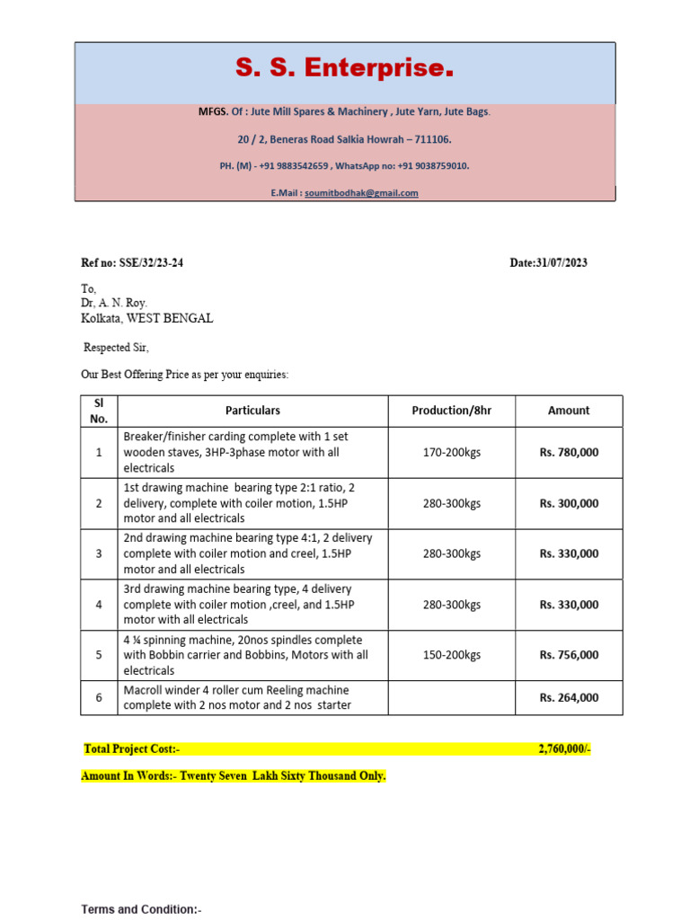 Quotation Jute Line-Small | PDF