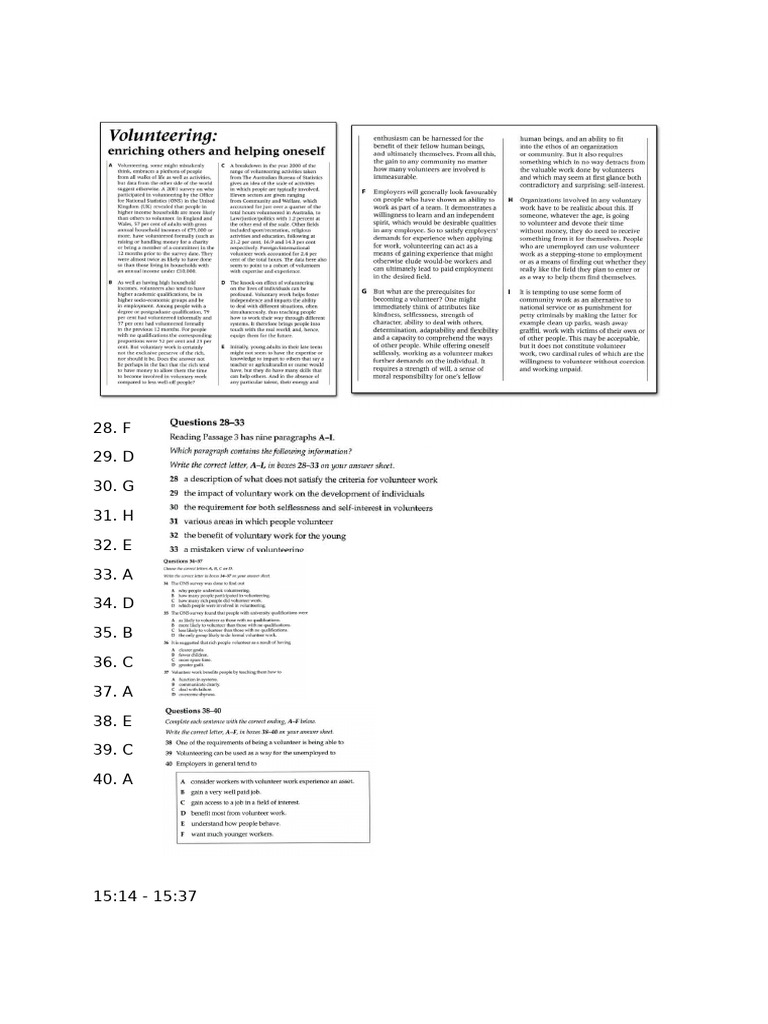 Reading Assignment | PDF