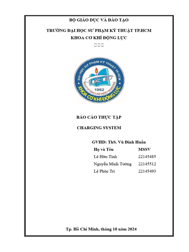 BCTT - Máy phát điện - Nhóm3 | PDF