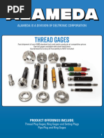 Thread Chart PDF | PDF | Cutting Tools | Machining