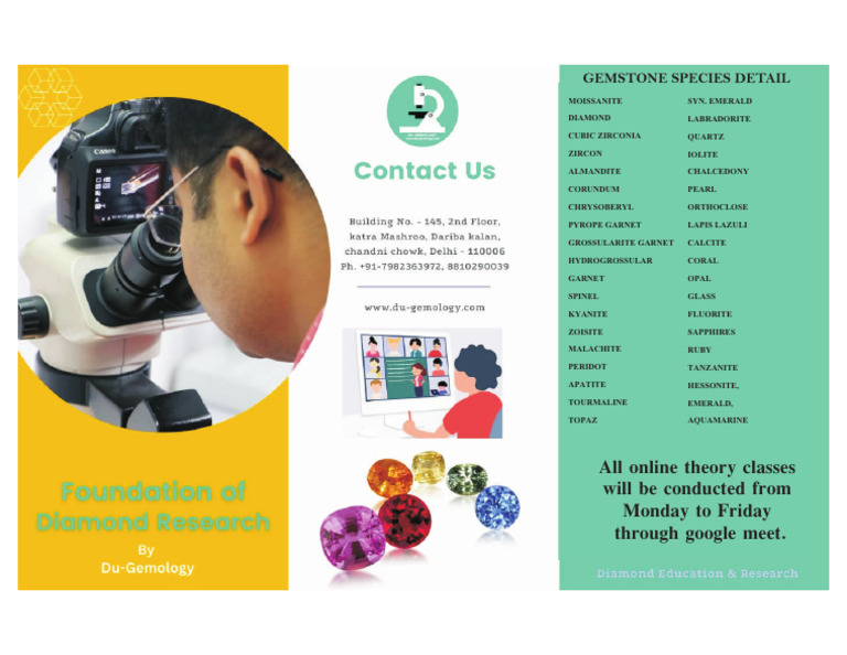 Gemstone Course Detail | PDF