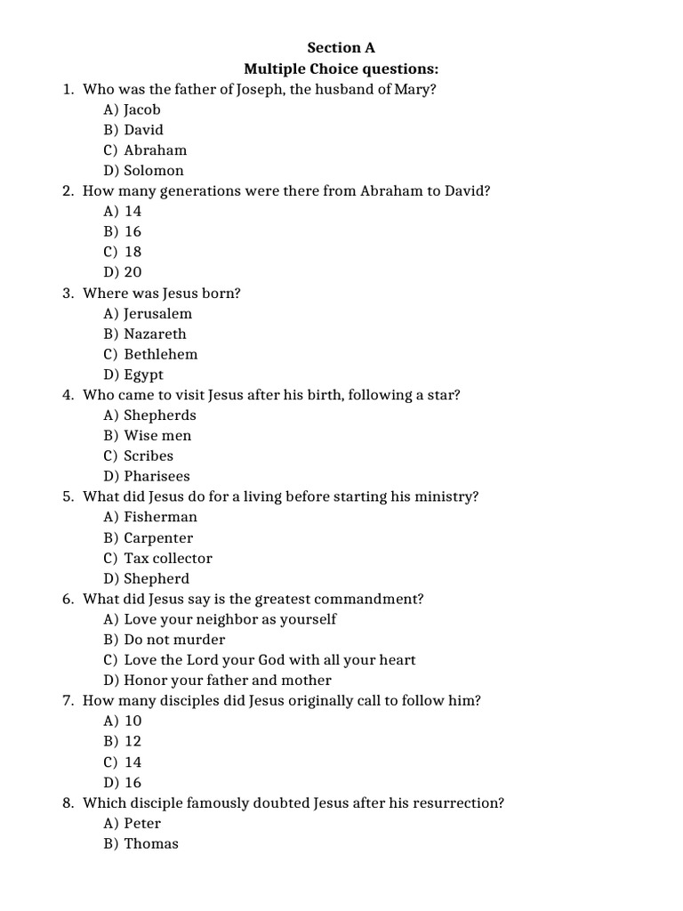 Matthew | PDF | Jesus | Ministry Of Jesus