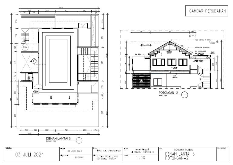 Plafon KBP Perubahan Lt-3 | PDF