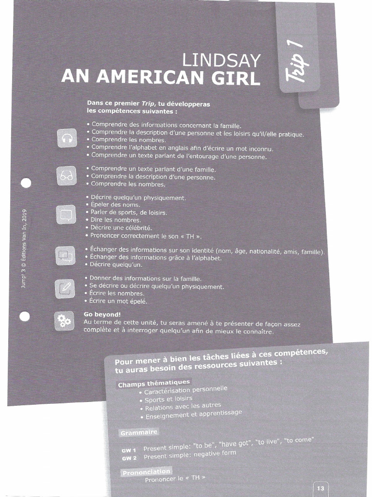 Trip 1 Teachers Book | PDF