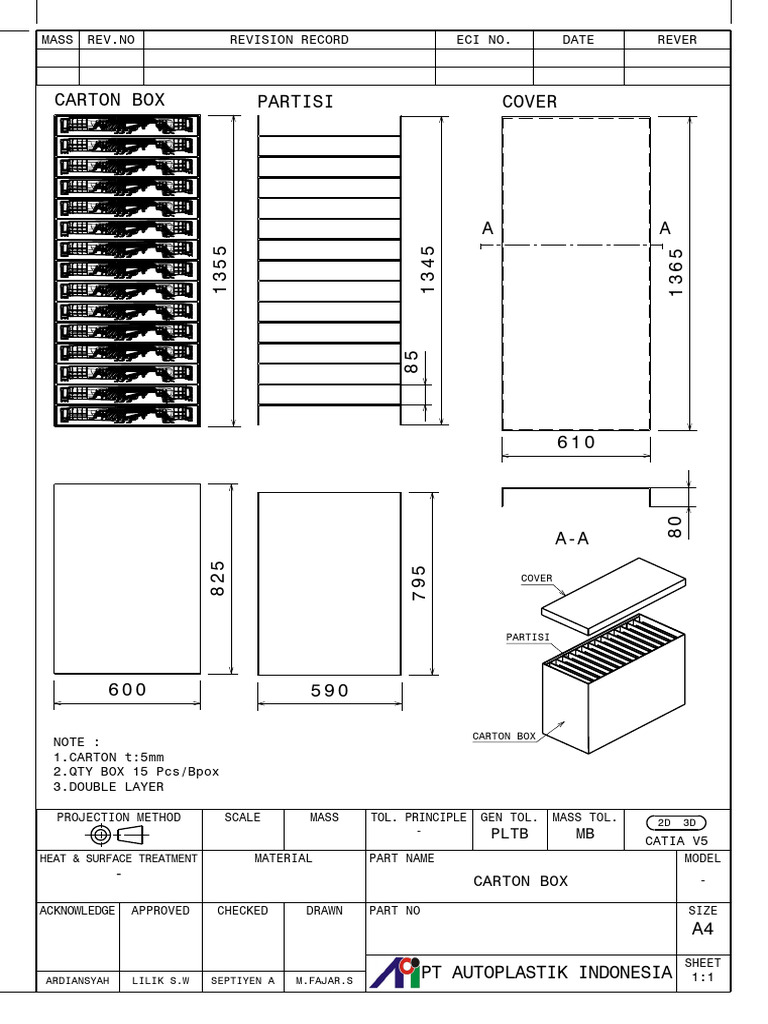 Carton Box CTR PLR LWR Rev1 | PDF