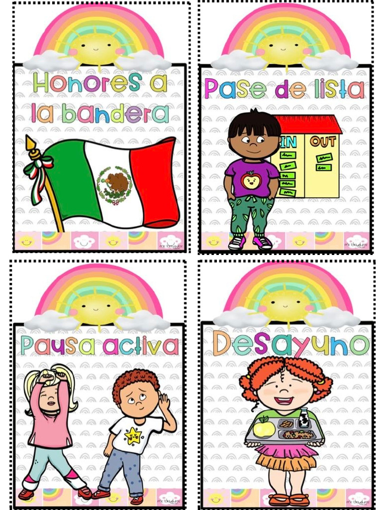 Rutina Escolar | PDF