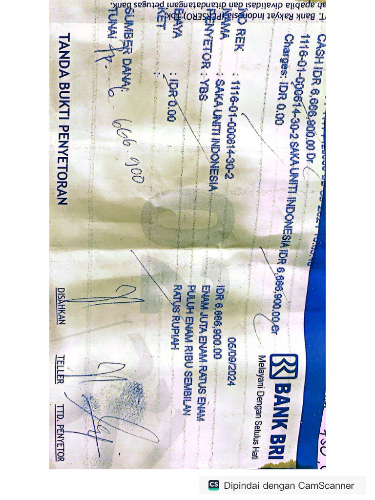 4 September 2024 Pemasukan Gokomart Anju | PDF