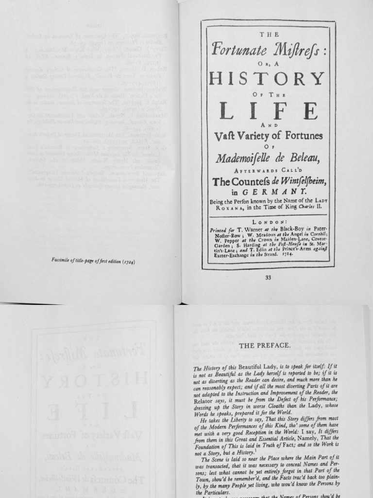 Roxana Selections | PDF