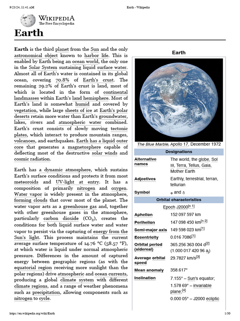 Earth | PDF | Earth | Plate Tectonics