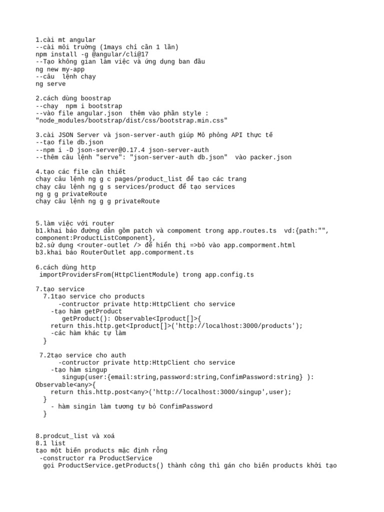 1.cài MT Angular1 | PDF