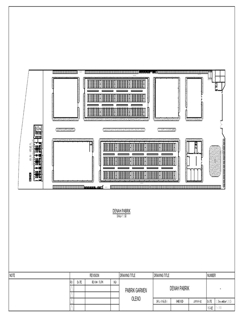 Denah Pabrik Alternatif 1 | PDF
